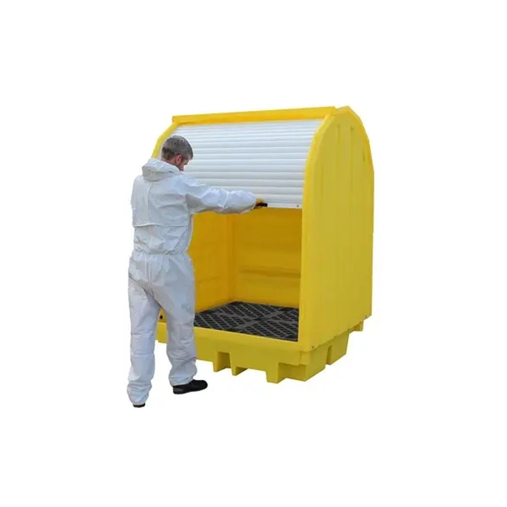 Covered Poly Bunds Lubetech | Saeed Bin Masoud | Dubai & Oman